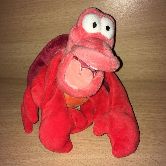 Disney | Toys | Sebastian The Crab Disney Store Little Mermaid Plush ...